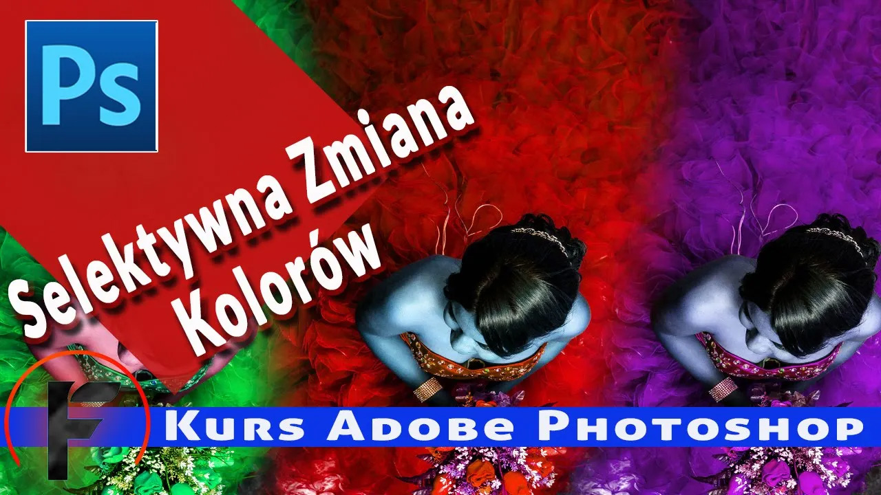 Selektywna zmiana koloru w Adobe Photoshop