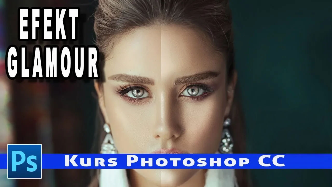 Sekret Najpiękniejszych Portretów? Efekt Rozświetlenia i Glamour w Photoshopie!