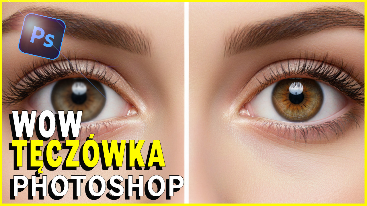 Idealna tęczówka oka w Photoshopie: sekretny trik AI